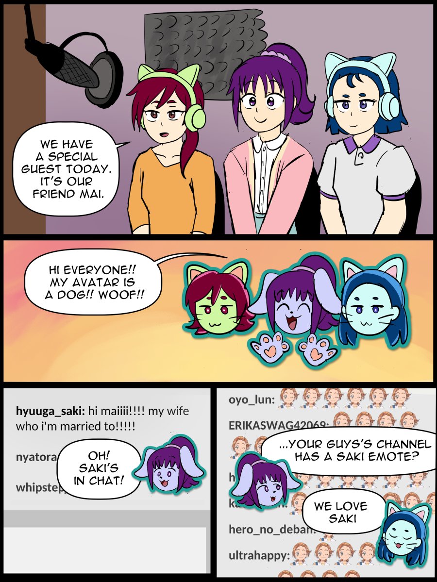 「streamer michiru and kaoru is the one thing from otona precu」 wren の漫画