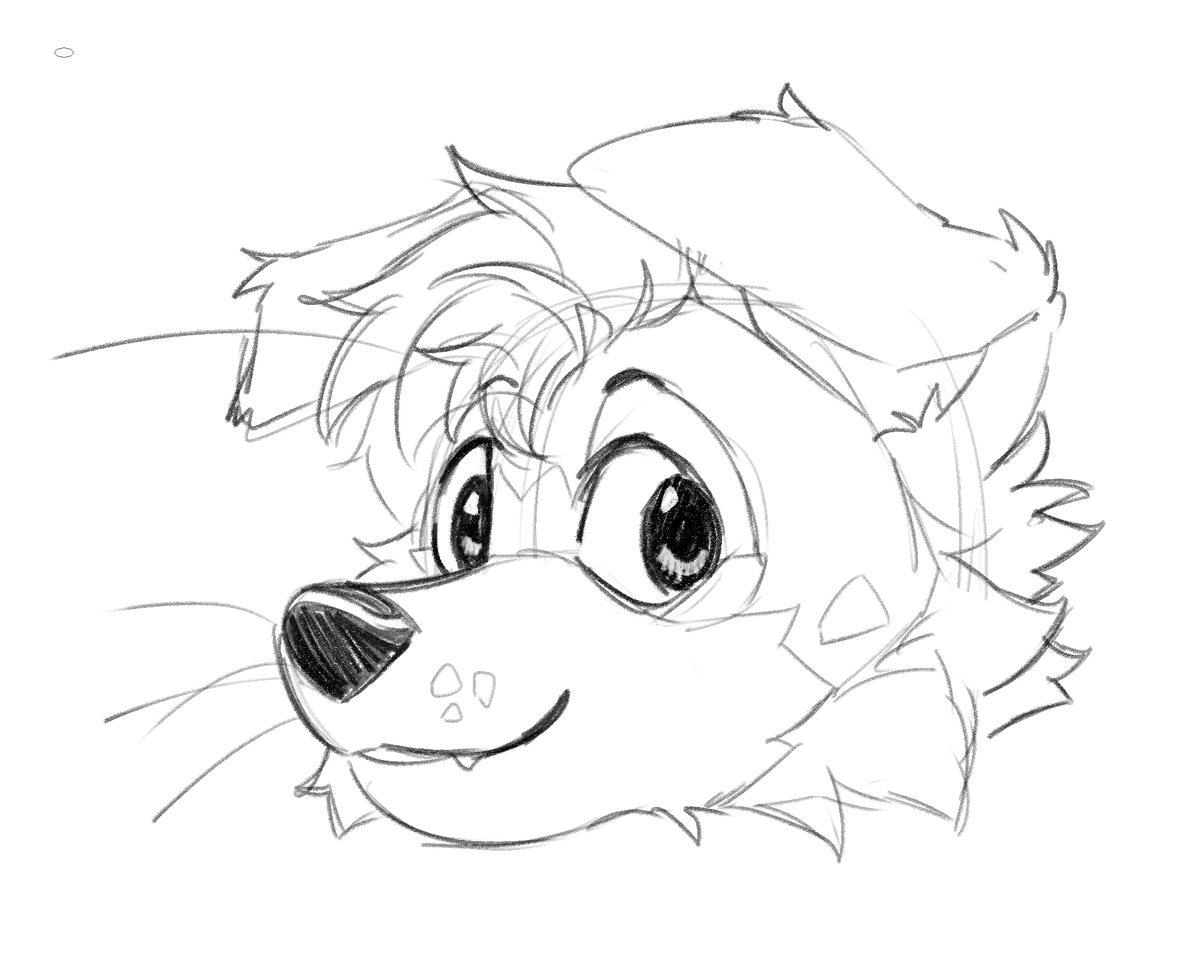 「grr bark woof woof (comm wip)」Riverの漫画