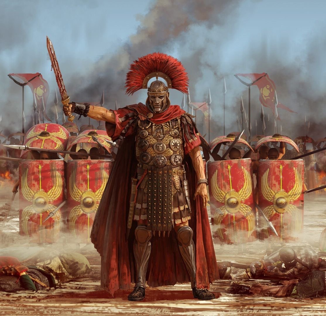 El centurión romano, la espina dorsal del ejército romano. 1. Los ...