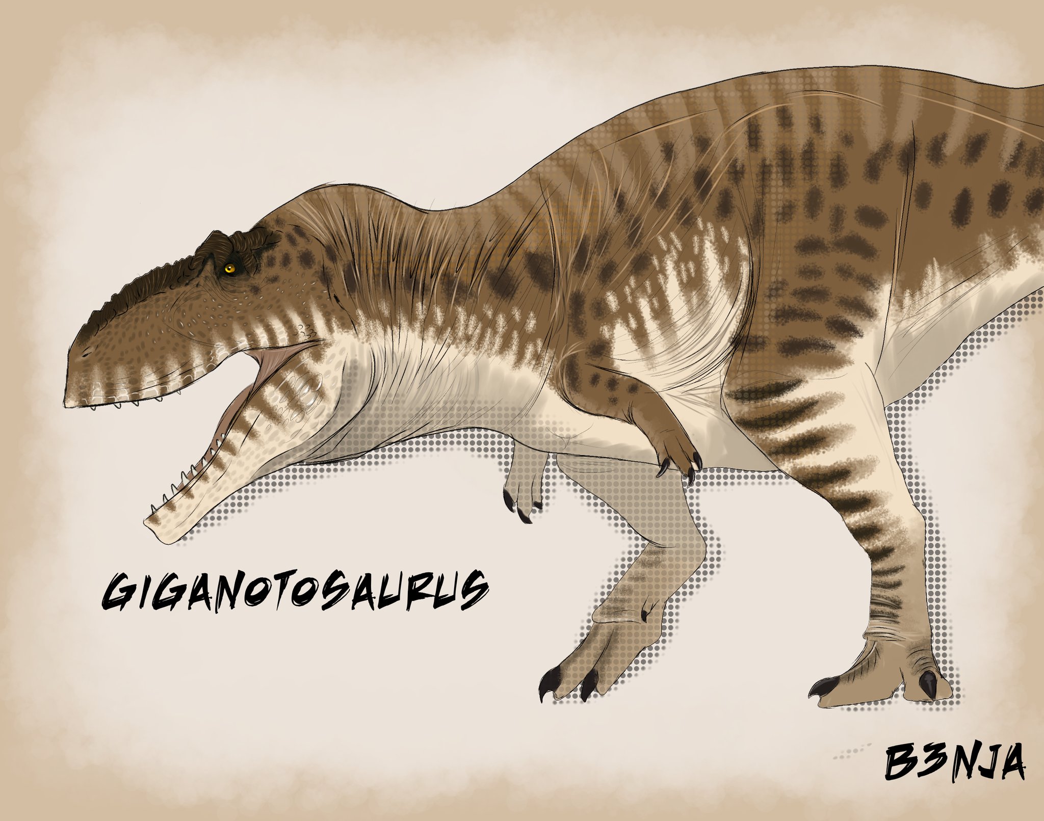 Giganotosaurus Walking With Dinosaurs Giganotosaurus Impression On