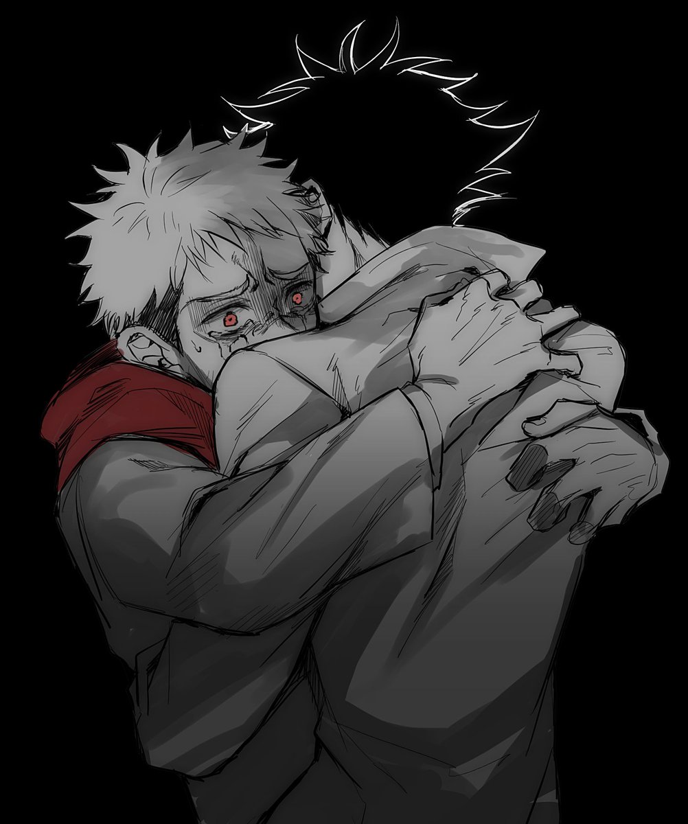 itadori yuuji ,ryoumen sukuna (jujutsu kaisen) multiple boys 2boys male ...