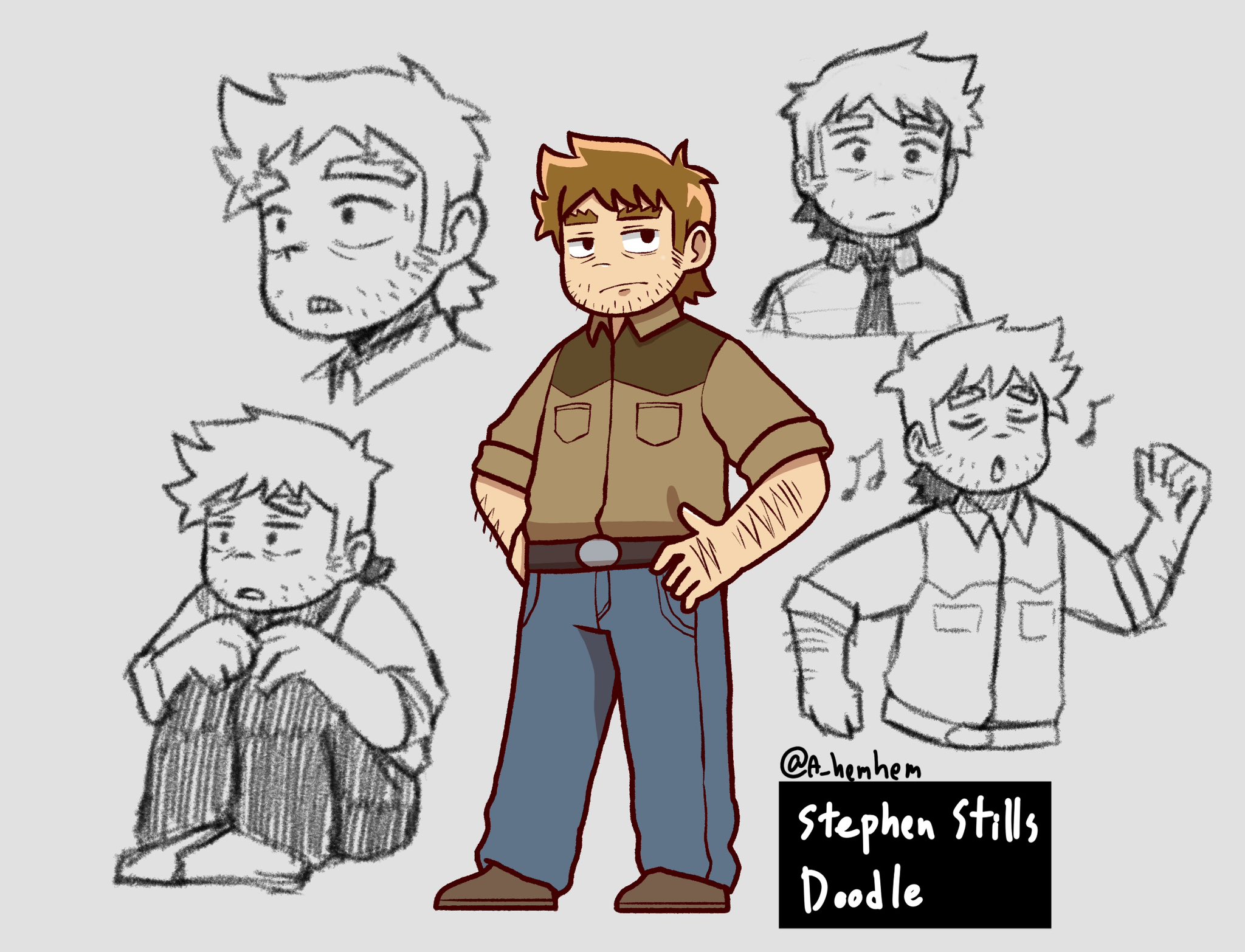 Stephen Stills Et Scott Pilgrim