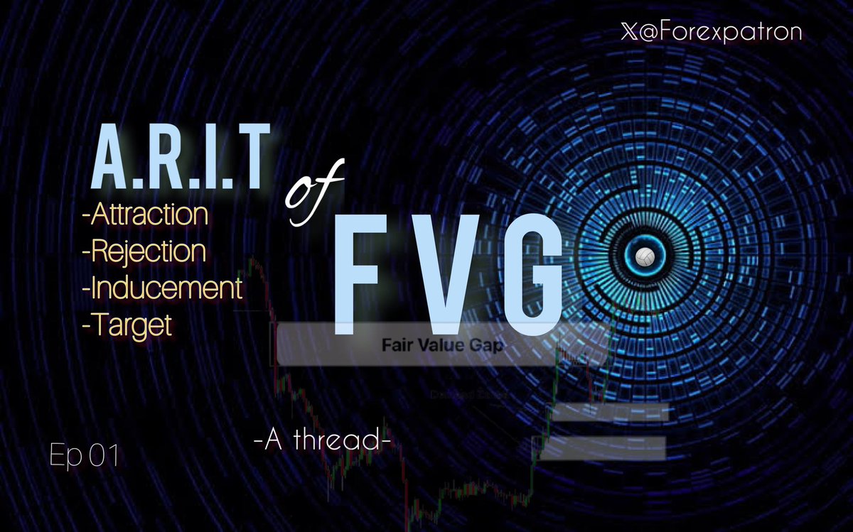 A MUST READ FOR ALL TRADERS ️ On the episode one(01) of this FVG thread ...