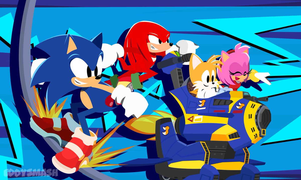 Amy E Tails Sonic X Sonic Amy And Tails 4 Eva By 4everbacon On