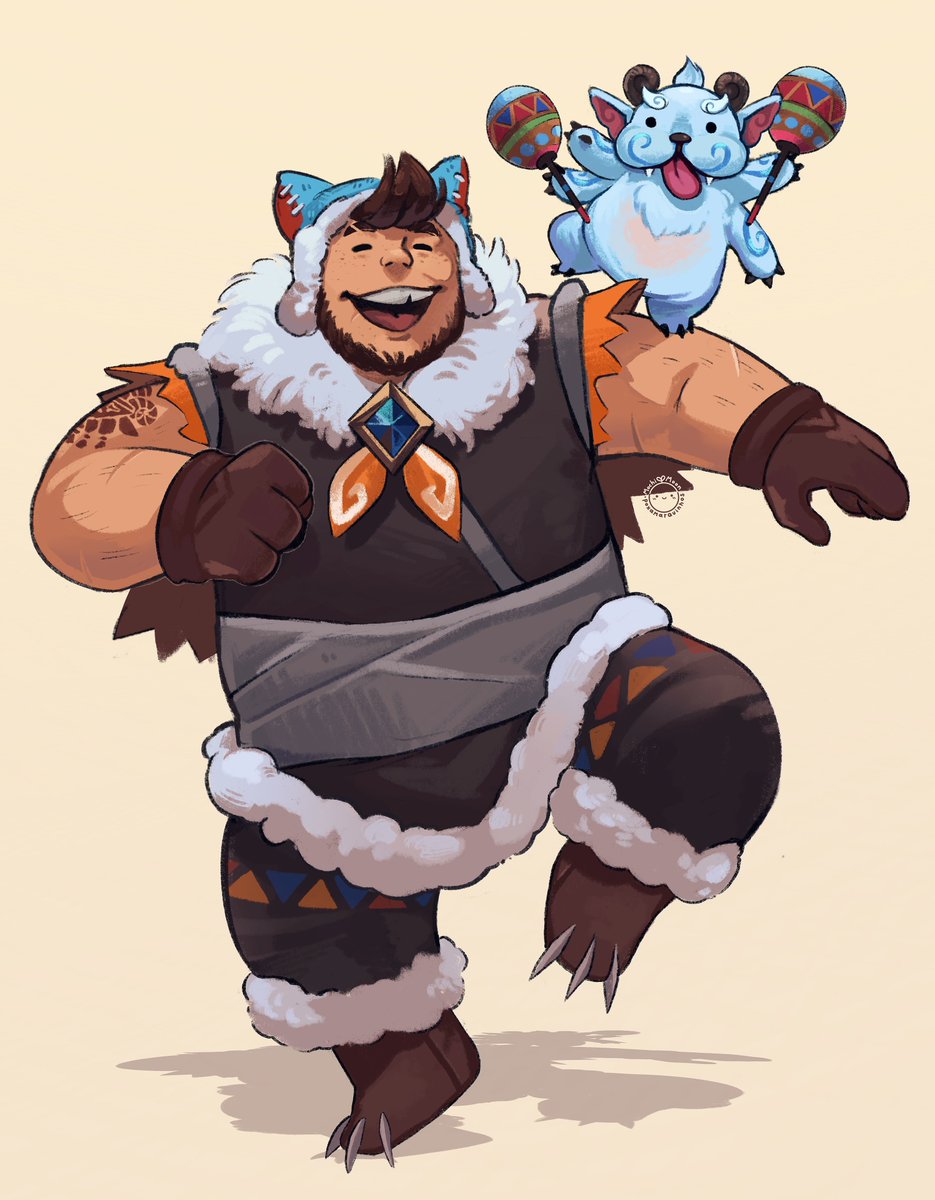 「Willump e Nunu 」|Marquinhosのイラスト