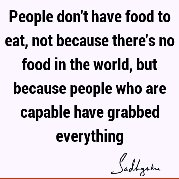 Foody People Quotes