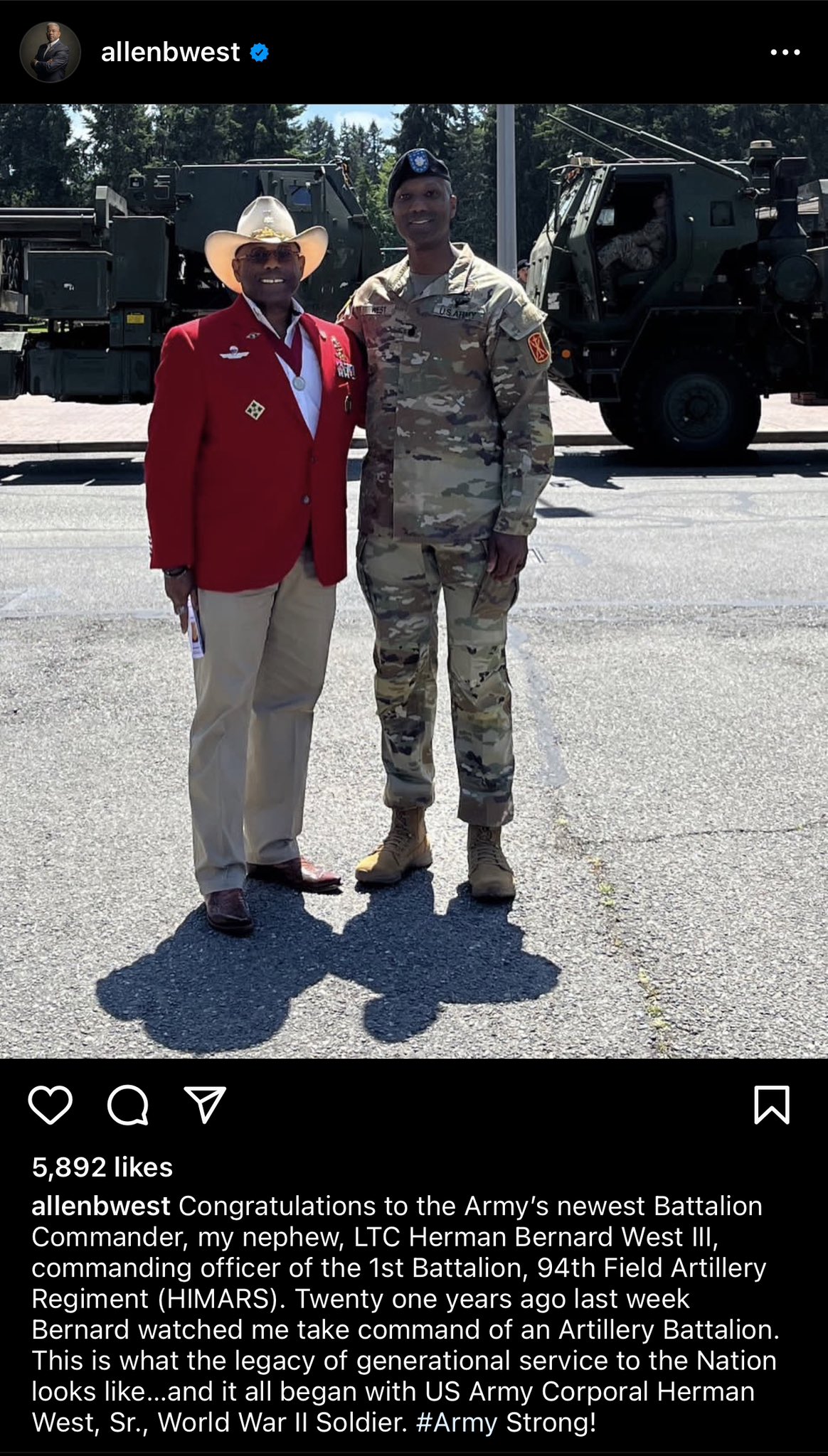 Lieutenant Colonel West