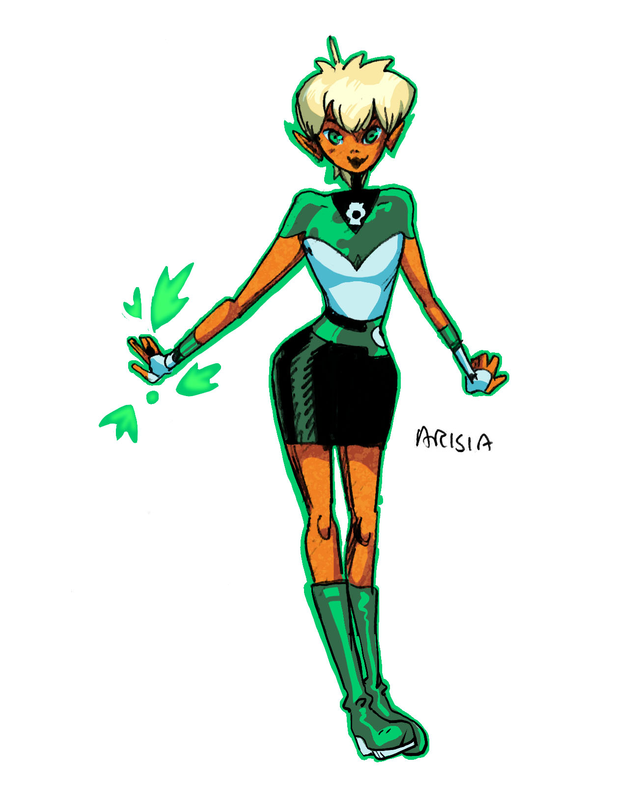 Green Lantern Arisia Review Green Lantern Corps Vol 5 Uprising