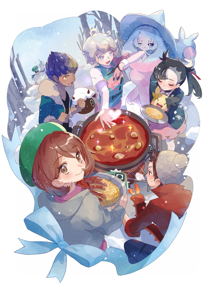 ポケモン「カレーライス#ポケモン #ポケモン剣盾 」|Ethuのイラスト