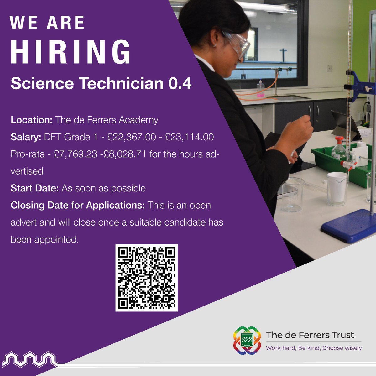 Welcome to The de Ferrers Academy