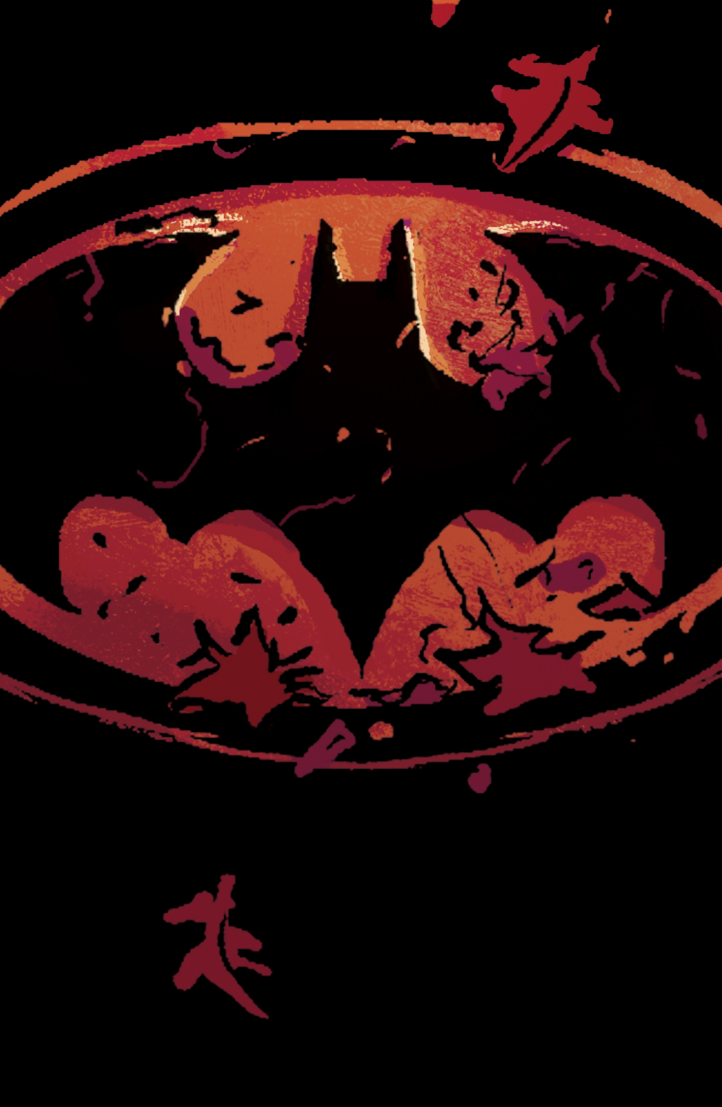 Cracked Batman Logo Batman Cracks His Knuckles Batman GIF Batman