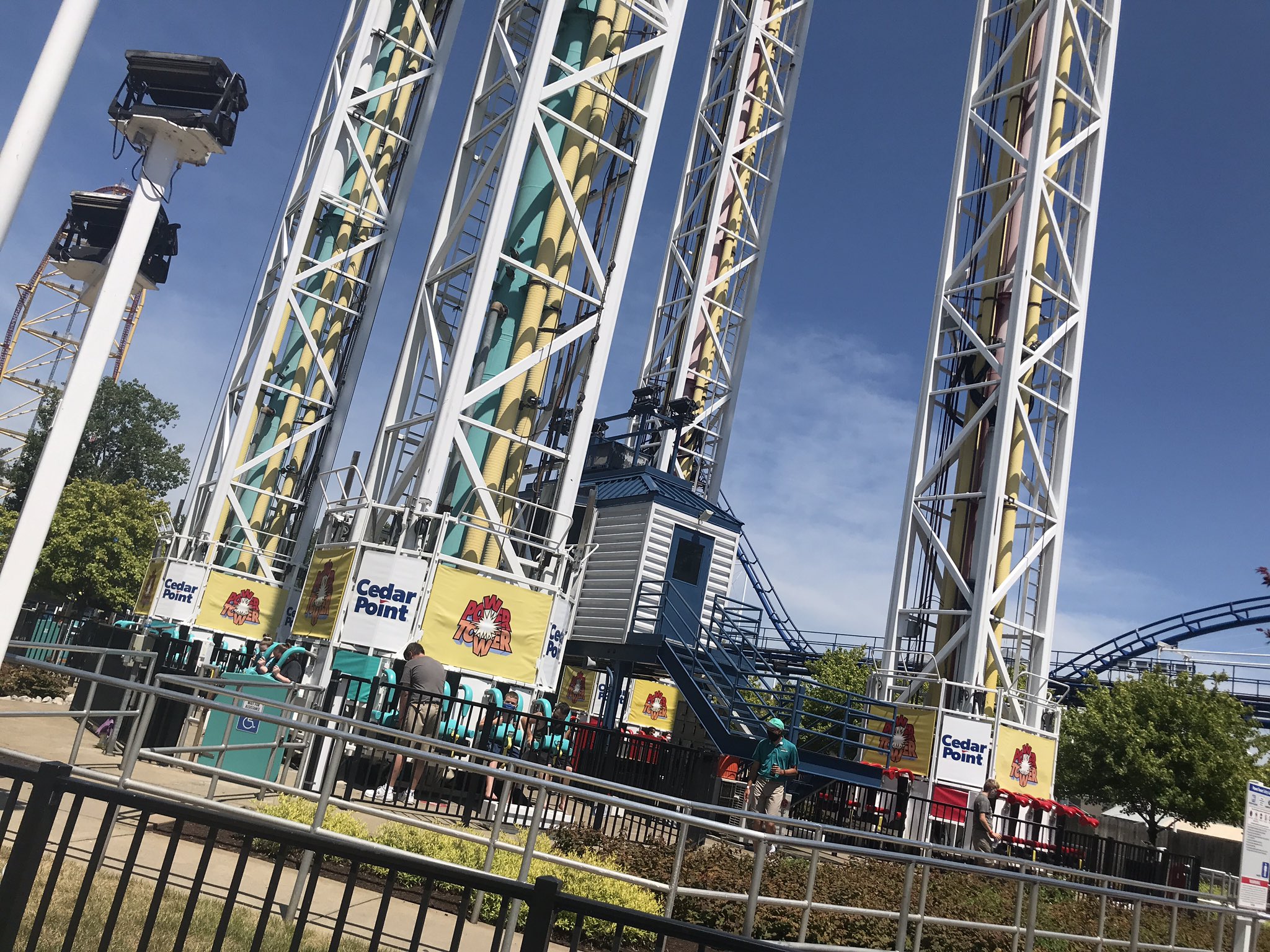 Power Tower At Cedar Point Cedar Point's New Record Breaking Roller