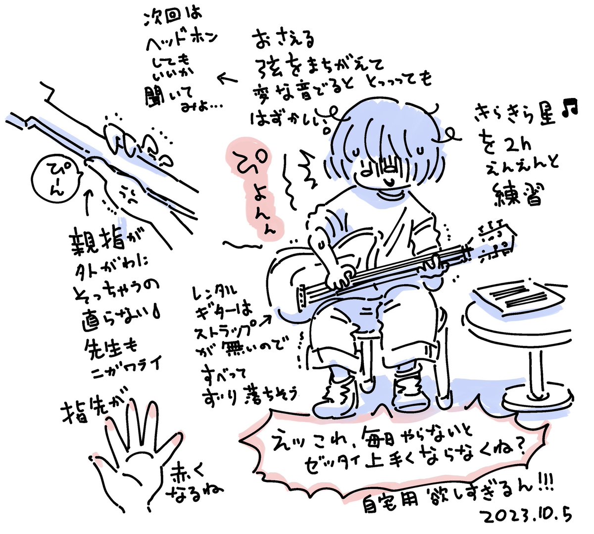 ギター教室に通い始めました日記 これまでのまとめ
