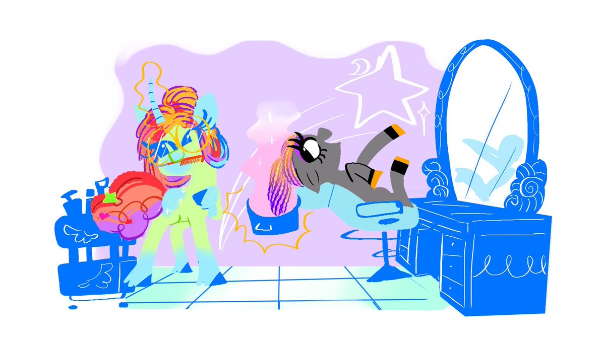 「hey i do storyboards and heres a few ones im proud of」Pia 💗の漫画