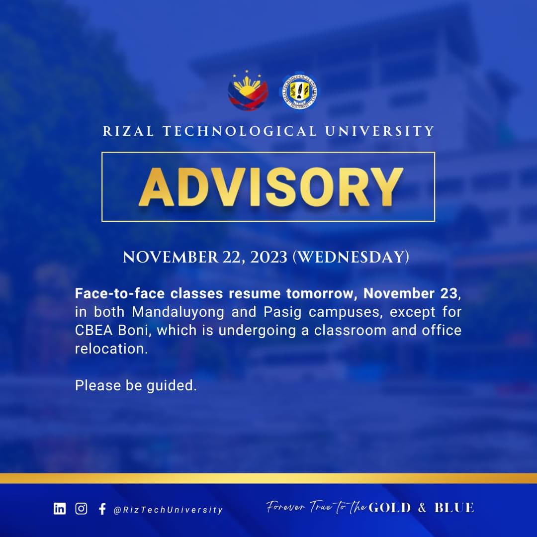 Rizal Technological University Mandaluyong Logo