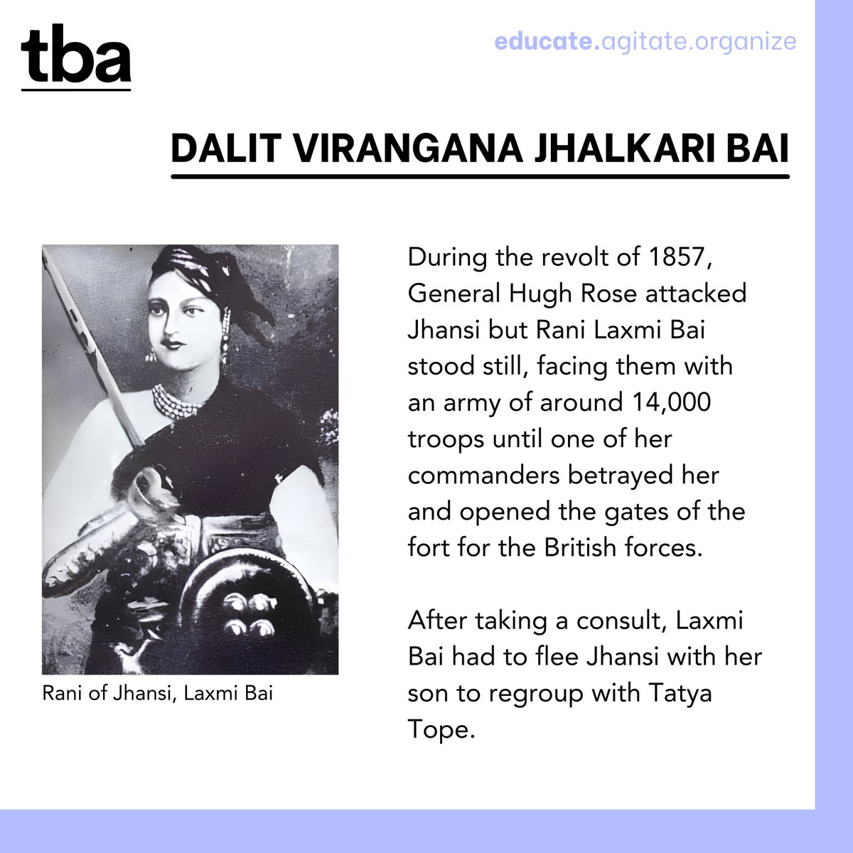 Today we pay our tributes to Dalit Virangana Jhalkari Bai on her 193rd ...