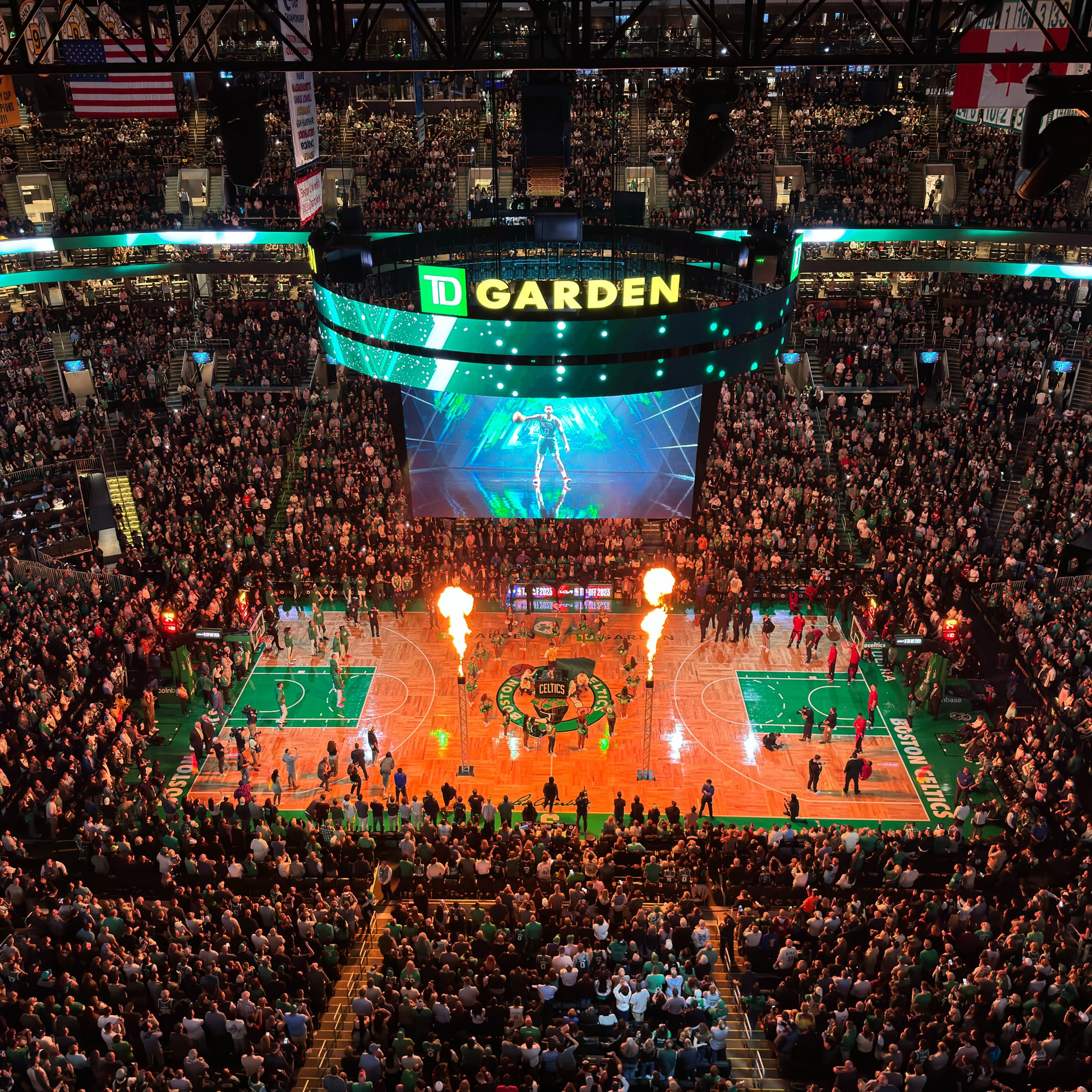 Boston Celtics Stadium From The Outside NBA: Boston Celtics Beat