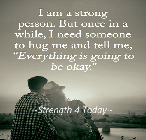 Everything Will Be Ok Hug