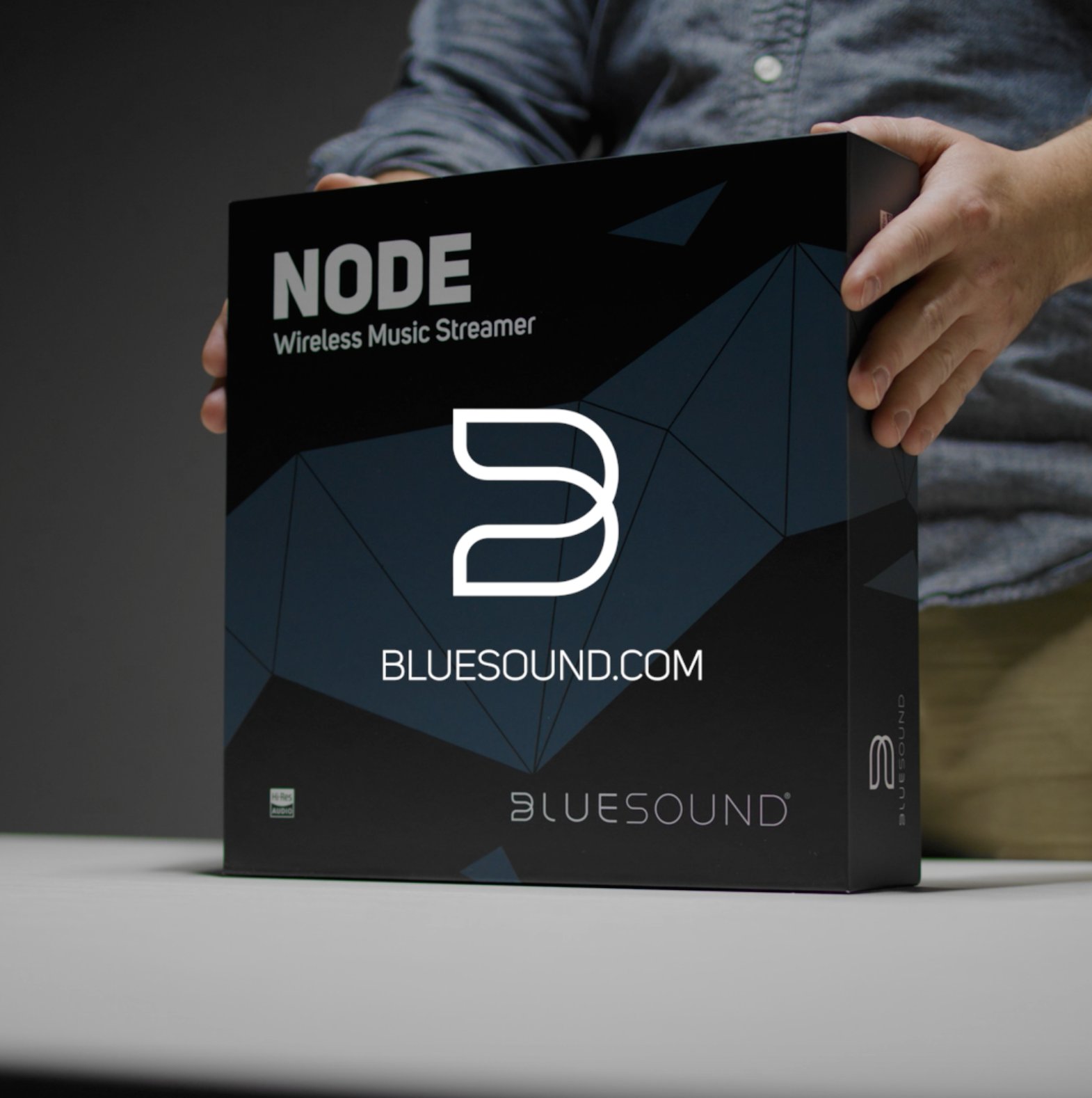 Bluesound Logo Bluesound NODE N130 Wireless Hi Res Music Streamer