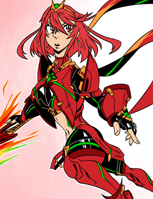 「pyra (xenoblade)」Fan Art(Latest)｜3pages