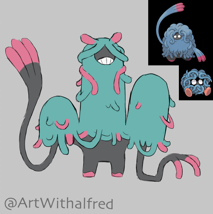 Pokemon Tangela Evolution Download Caption: Vibrant Illustration Of