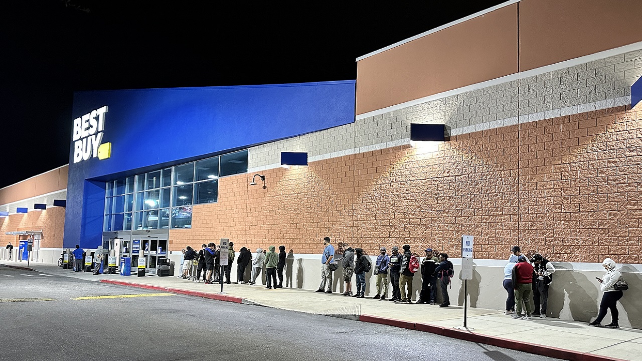 Black Friday Lines Best Buy