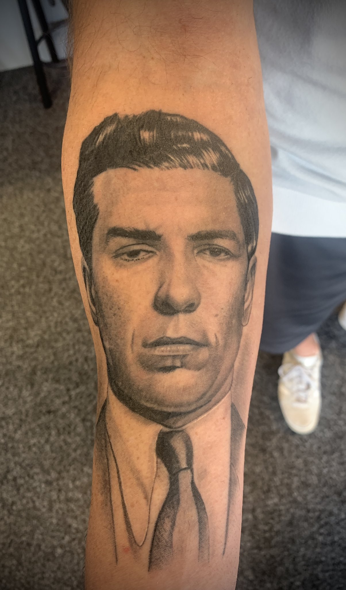 Lucky Luciano Tattoos Mad Ink Tattoo Lucky Luciano Debut De Gangster