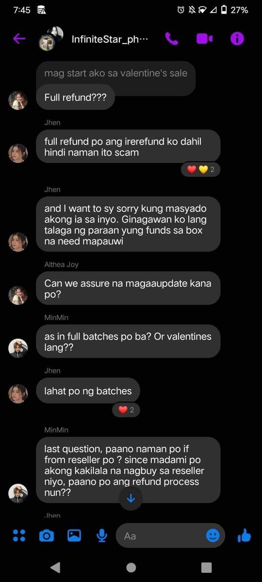 lixie ♡ on Twitter: "So @mnqcart created a gc na kasali si nicole pero paminsanminsan magrereply ...