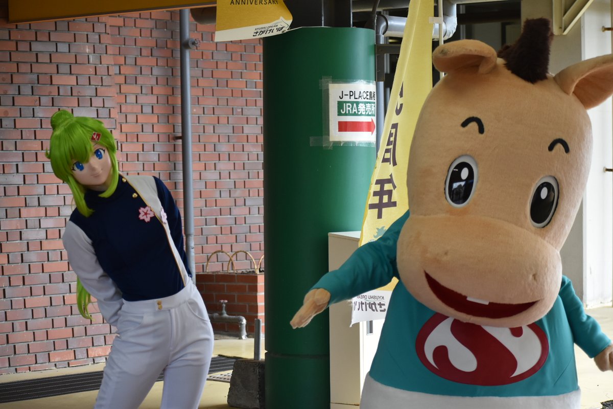 上妻輝行 On Twitter さがのうまこ、グリーティング2回目。 入場者がそれほど多くない時間帯だったのでグリーティングというよりは