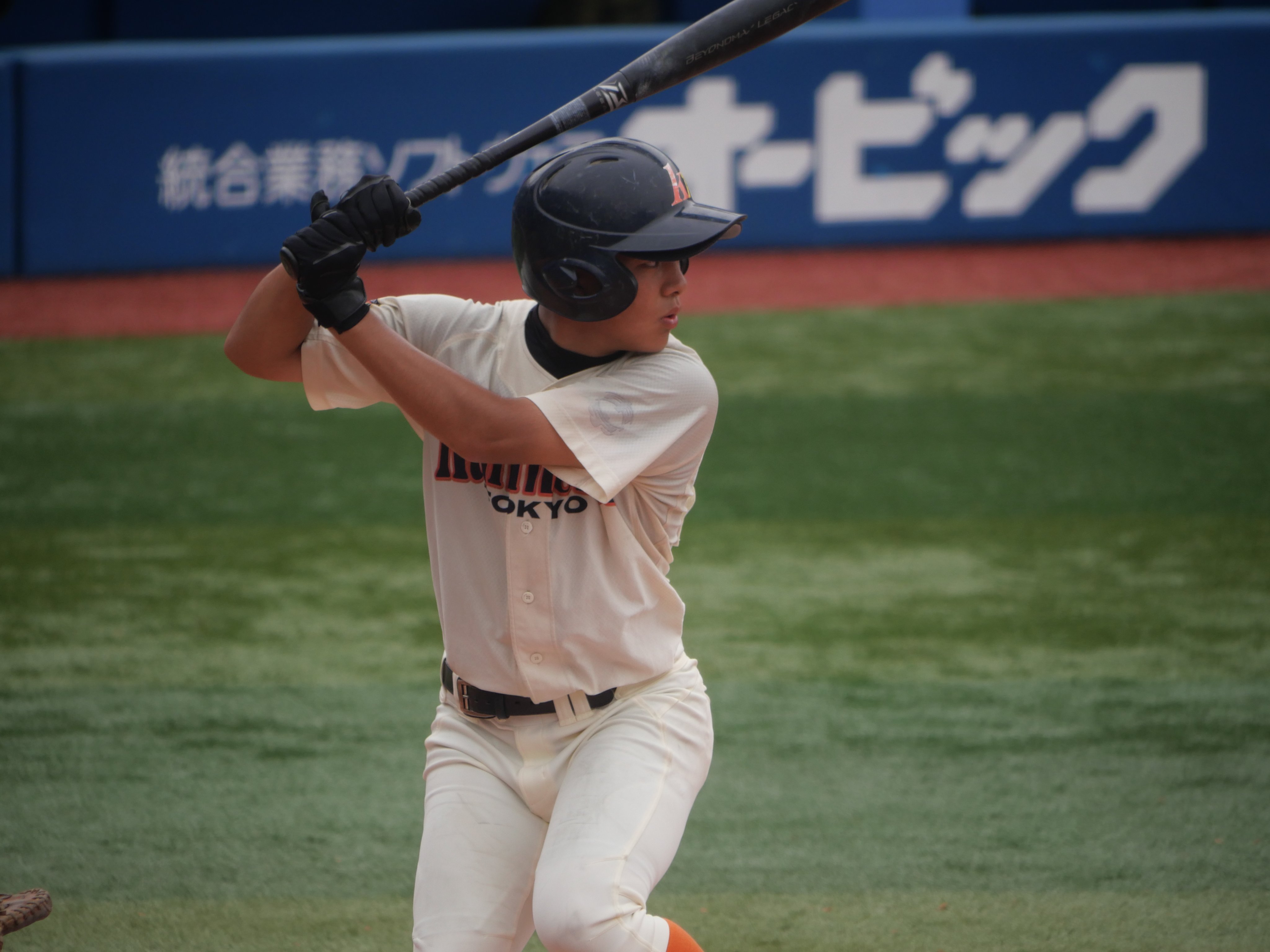 プロアマ野球研究所(pabb-lab) on Twitter: "【軟式野球でハマスタにスタンドイン！】 これが中学生のパワーなのか…#上一色中 #福原勘太 がハマスタに飛び込む”驚愕の一発 ...