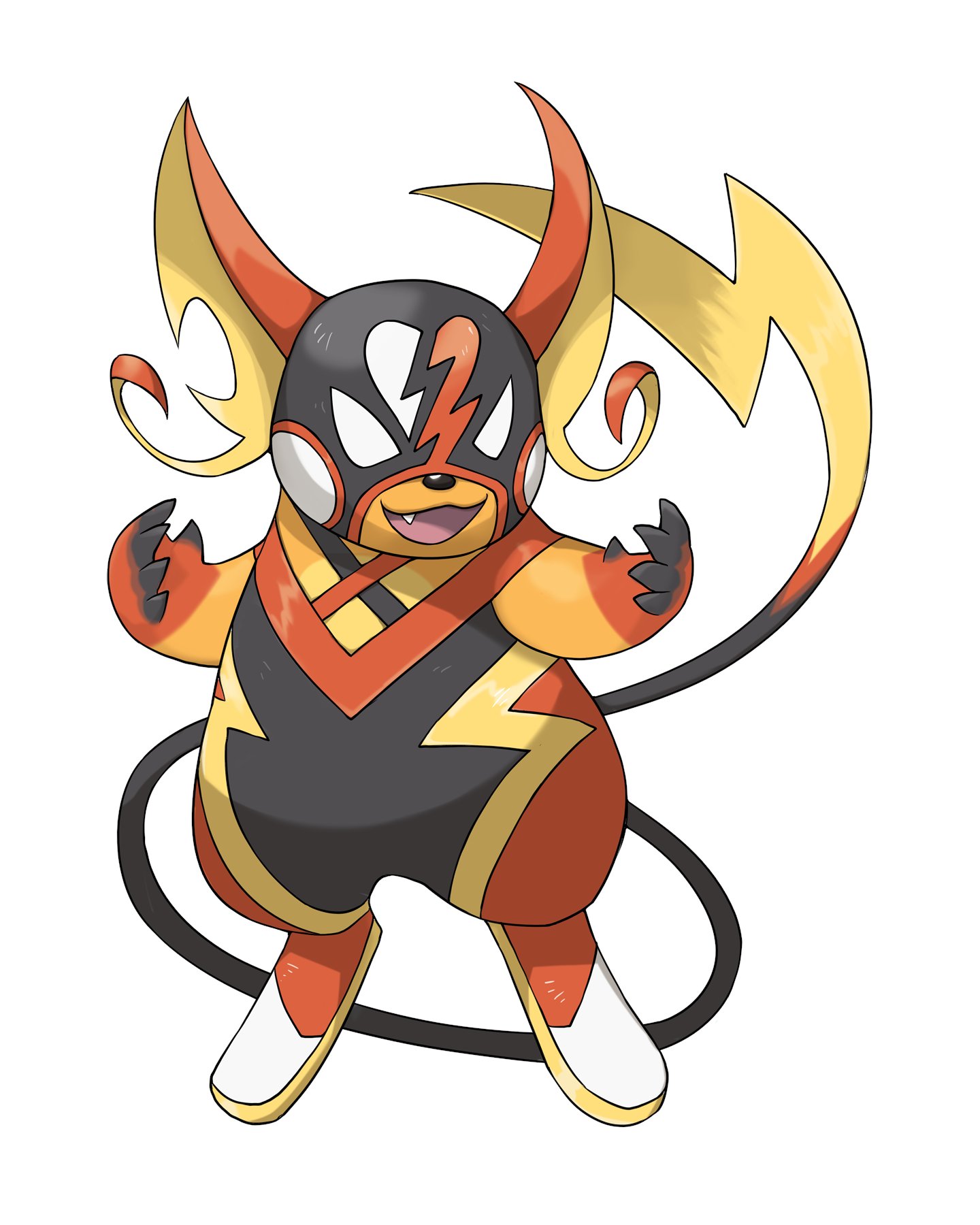 Pokemon Raichu Mega Evolution