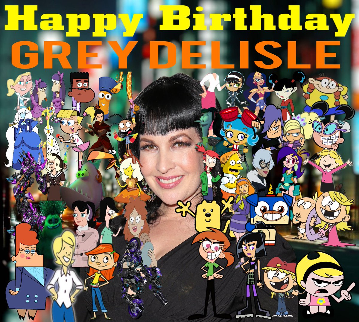 Grey Delisle Characters
