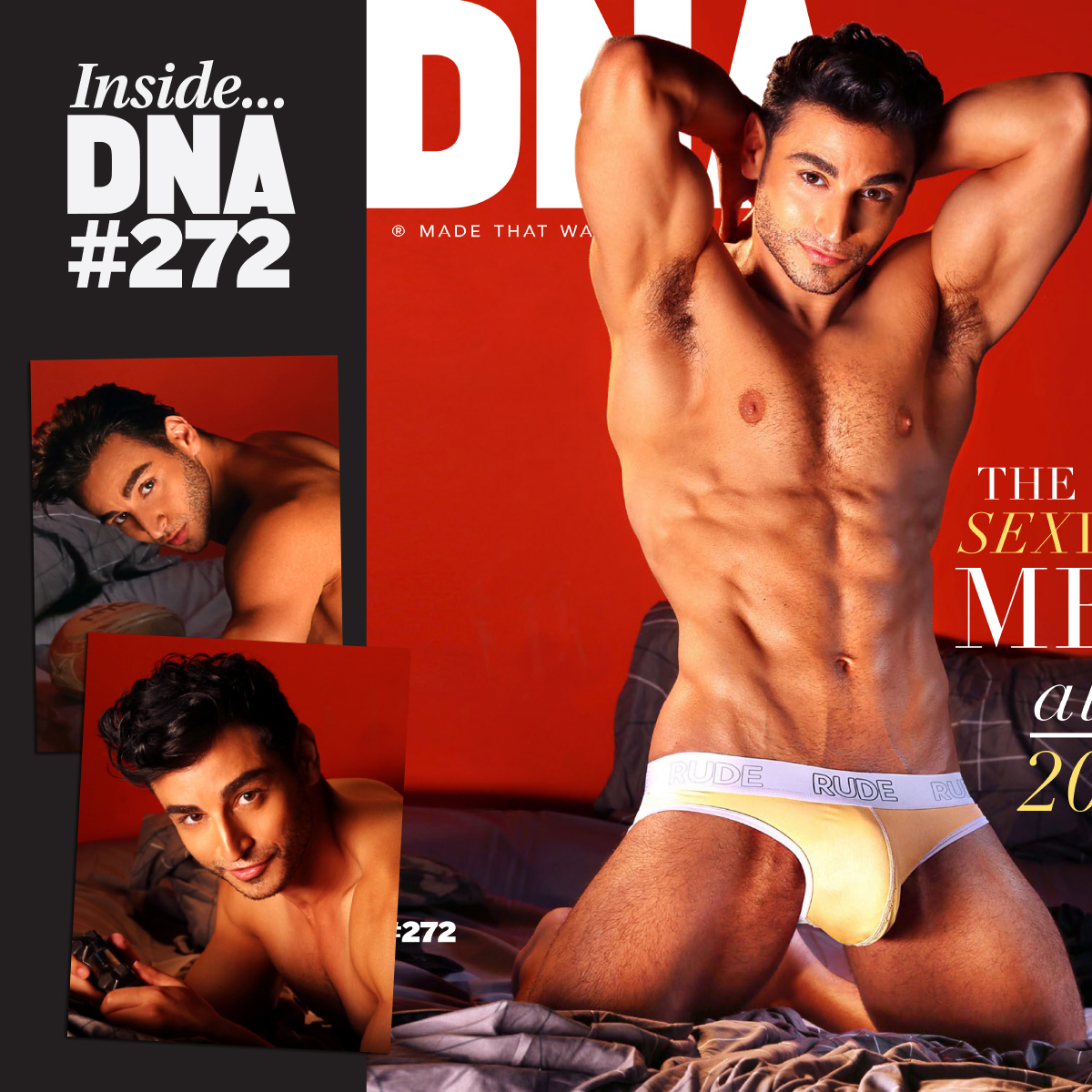 DNA on Twitter: "DNA #272 is The Sexiest Men Alive 2022 issue. Charlie Christian is our cover ...