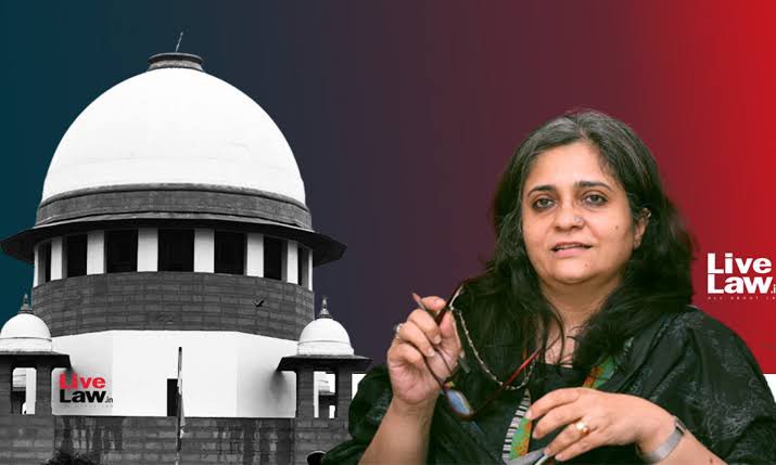 Live Law on Twitter: "Supreme Court to hear today the plea of Teesta Setalvad for interim bail ...