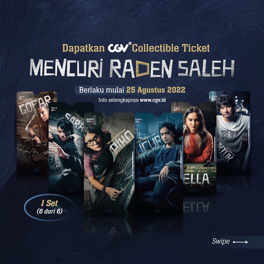 CGV Cinemas on Twitter: "Cara dapetin CGV Collectible Ticket #MencuriRadenSaleh 👇🏻 https://t.co ...