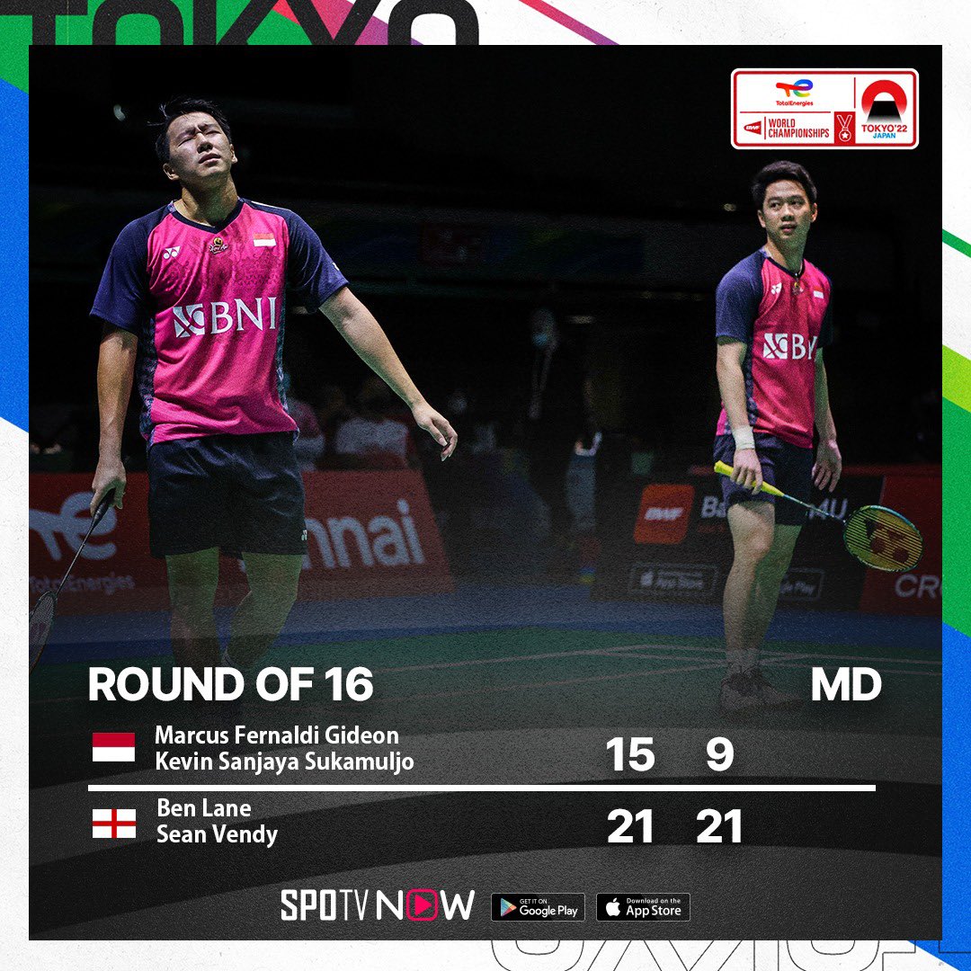 SPOTV Indonesia on Twitter: "#BWF | Terlalu dini untuk Minions pulang!! 😭😭 🇮🇩Marcus/Kevin harus ...