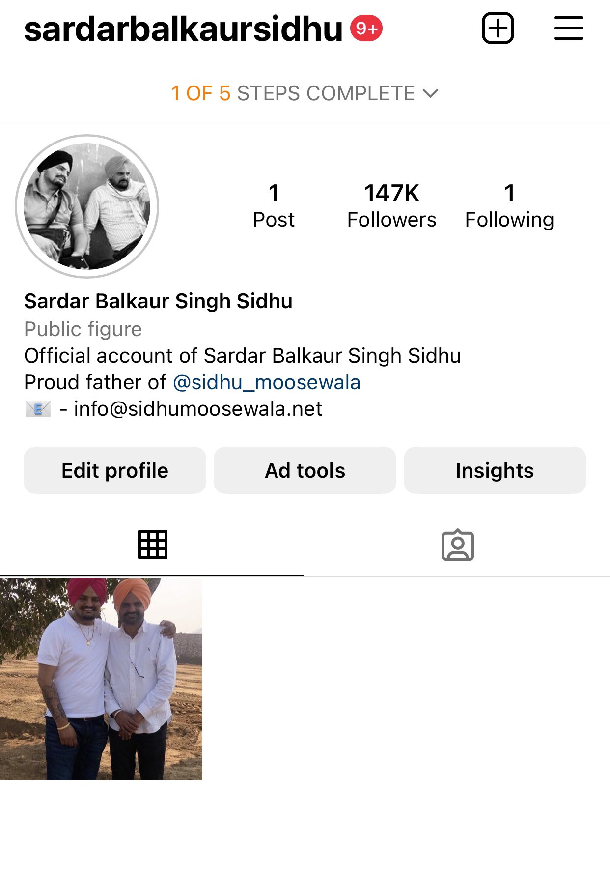 Sardar Balkaur Singh Sidhu on Twitter: "One and only Official Instagram account. https://t.co ...
