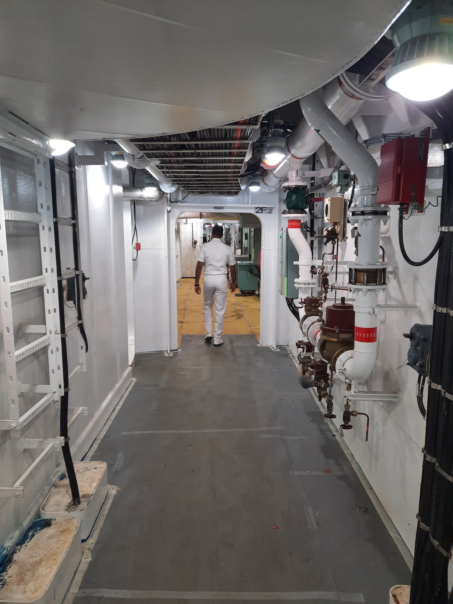 Rahul Singh on Twitter: "Bringing you exclusive shots from inside aircraft carrier Vikrant ahead ...