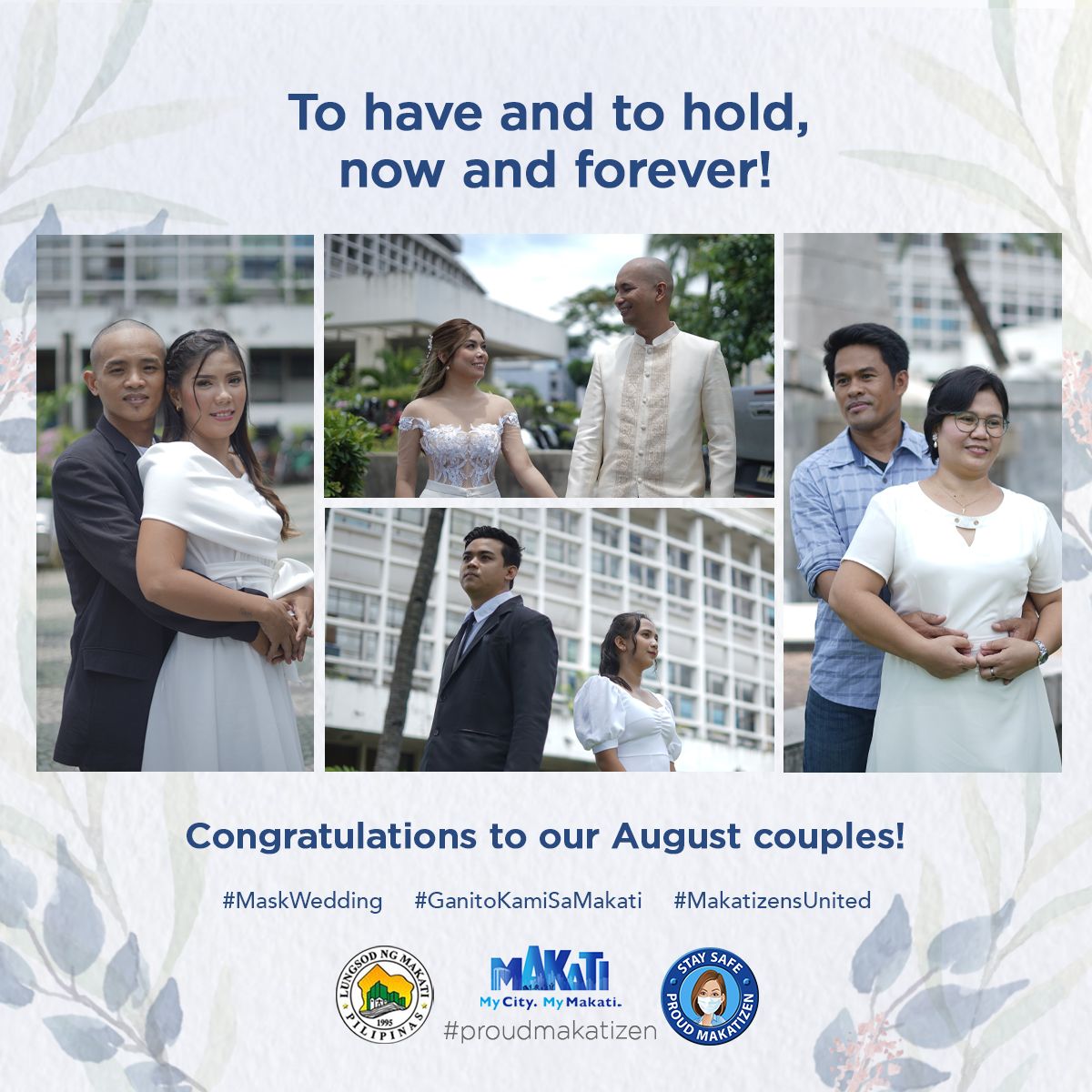 Mayora Abby on Twitter: "STAY IN LOVE, #ProudMakatizens! Kung nais magpakasal sa pamamagitan ng ...