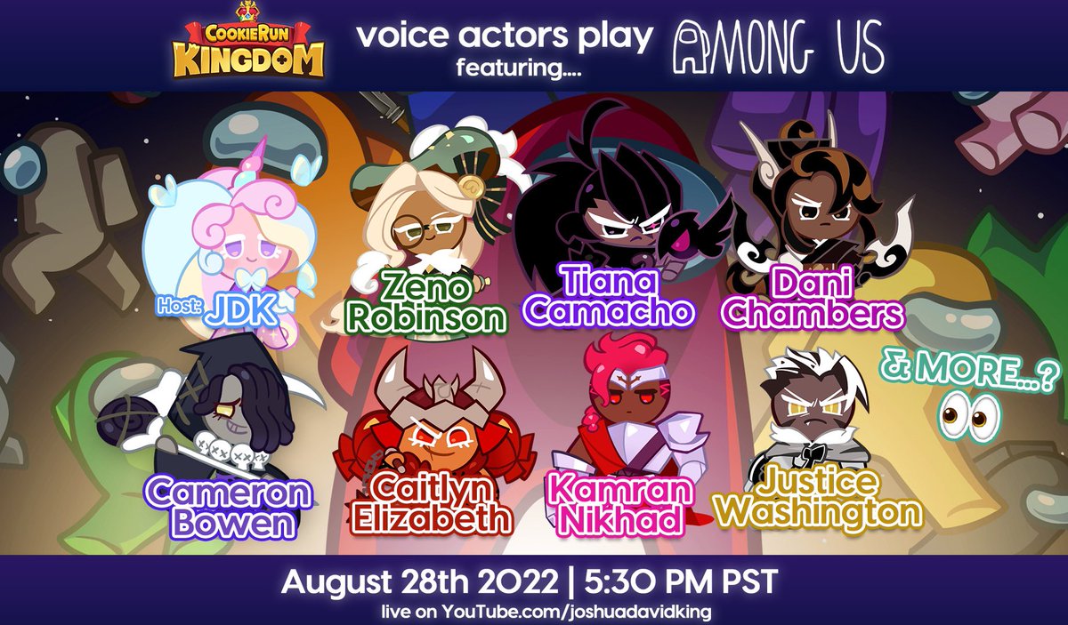 👾G4l4ctical👾COMMISSIONS OPEN👾 on Twitter: "RT @joshuadavdking: This Sunday, the Cookie Run cast ...