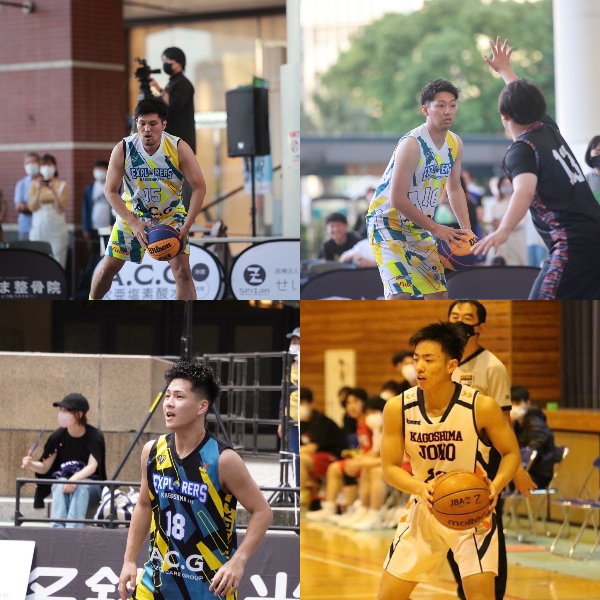 EXPLORERS_KG on Twitter: "[3x3 WEST South Area EXPLORERS KAGOSHIMA Round 前日予選 出場チームロスターのお知らせ] 🗓8 ...