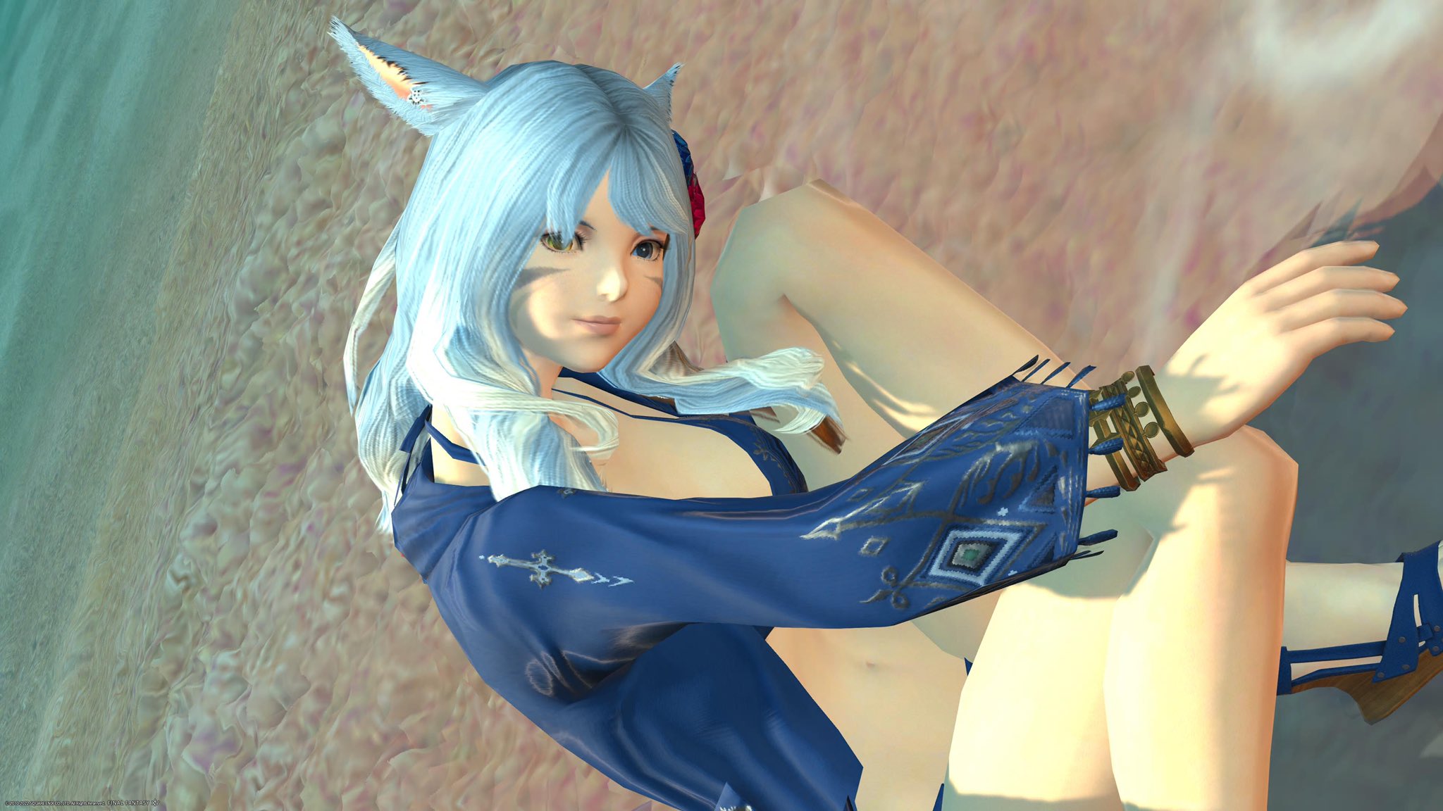 狐咲月海*つくみ*☯️🐬@Vtuberつくね・つくみch on Twitter: "もうすぐ夏も終わりですが水着特集です！この水着ホントにオシャレで好き(*ˊ˘ˋ*) #メンテだしとにかく ...