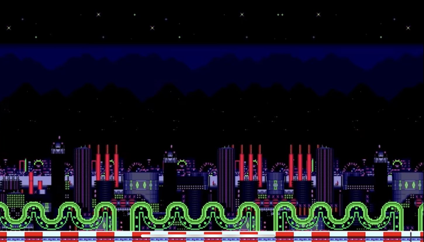 Sonic Stage Background