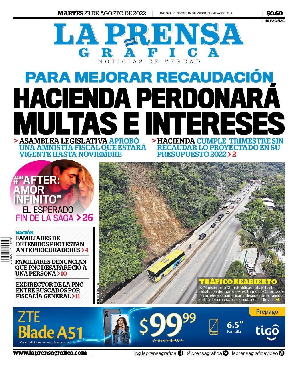 La Prensa Gráfica On Twitter Compartimos La Portadalpg Para La