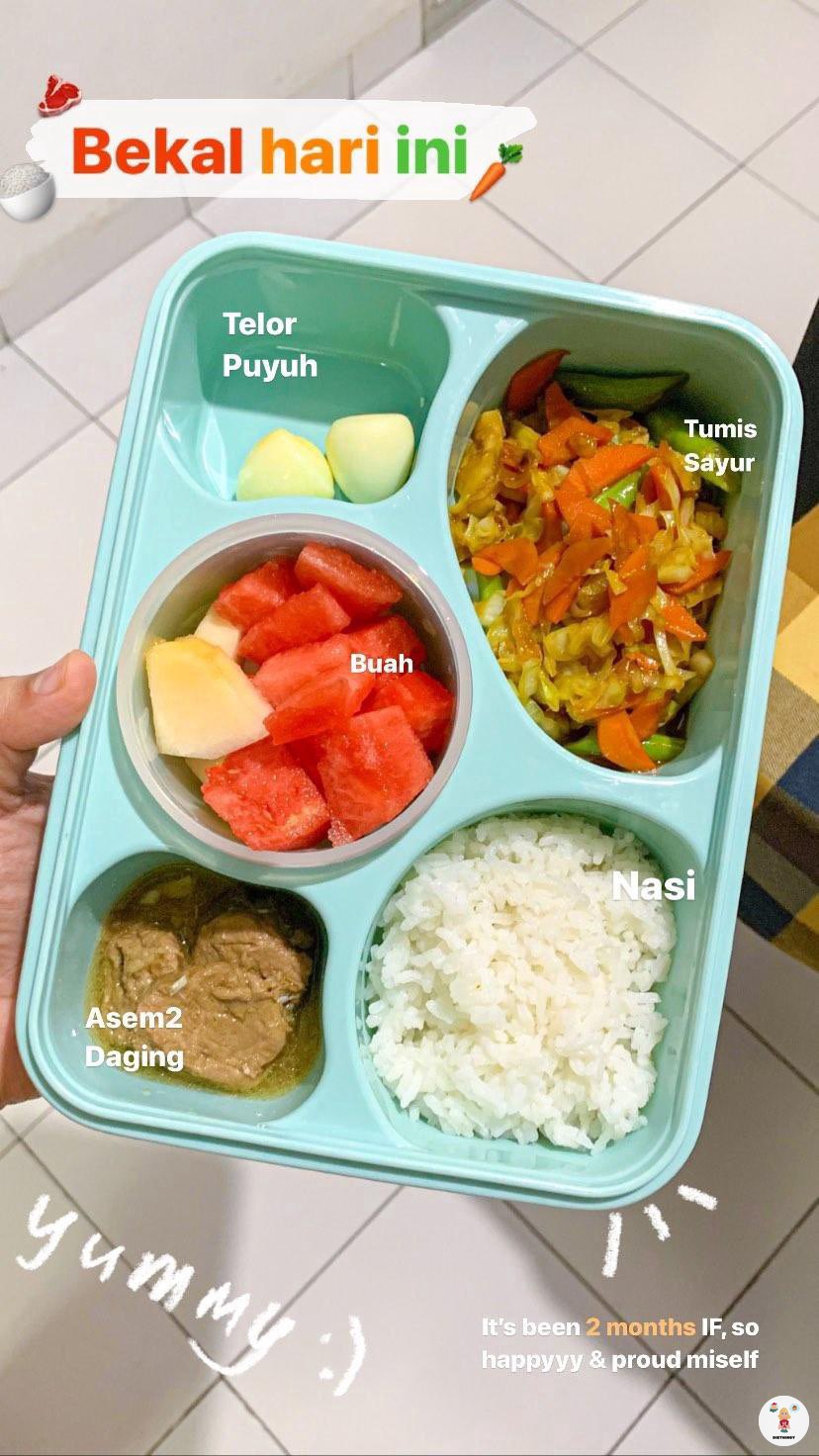 DIETHINGY on Twitter: "Kalin yg punya wadah bekal yg banyak sekat plus lucu gini, belii dmnaa ...