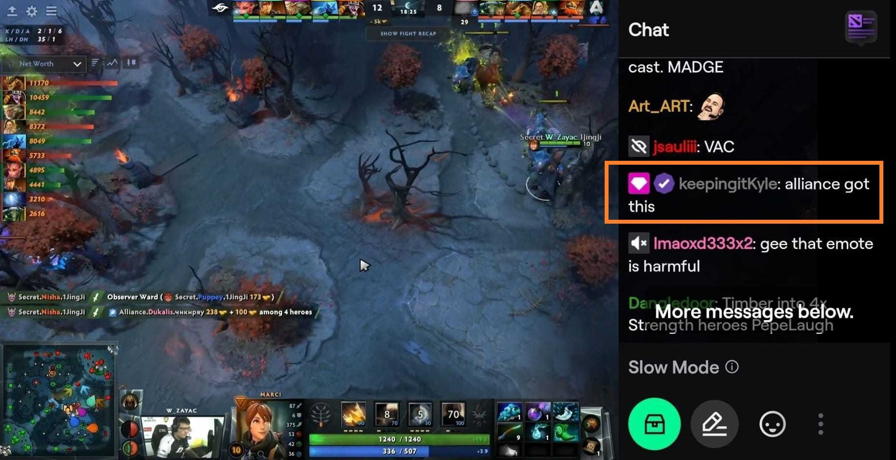 Reddit Dota 2 on Twitter: "someone stop @keepingitKyle, they're already dead... (@OGDota2 ...