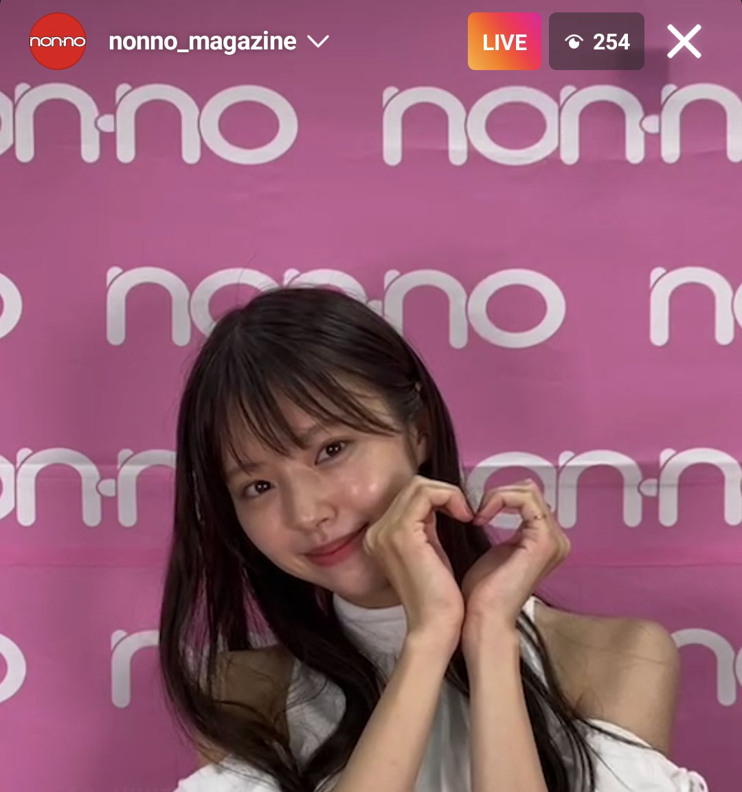 ルミナス on Twitter: "non-noインスタライブお疲れ様でした #鈴木ゆうか #nonno #ノンノ"