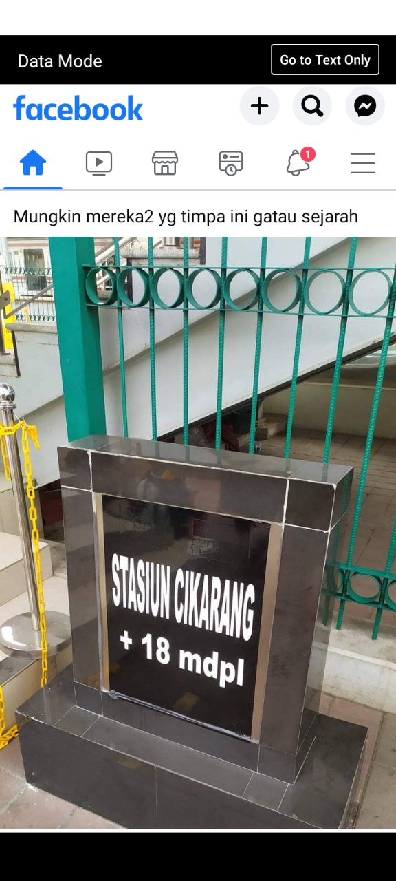 JABODETABEK COMMUTERS NEWS(お知らせ等諸々) on Twitter: "FBより。チカラン駅の日の丸入りJICAモニュメントが塗り潰されたとうかステッカーで円借款供与 ...