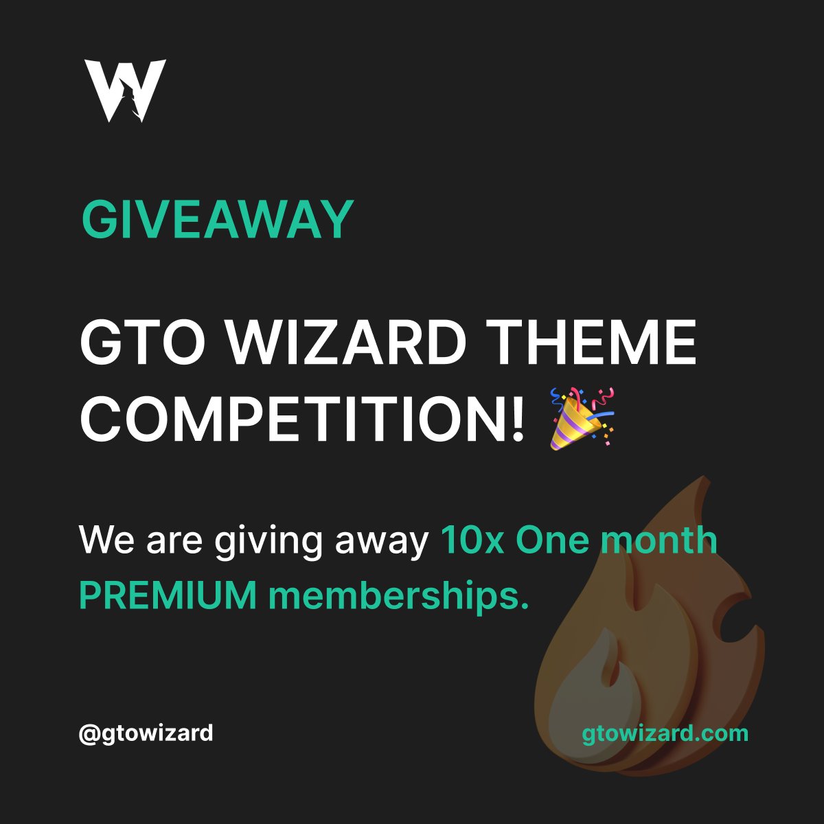 GTOWizard on Twitter: "We are giving away a 10x one-month GTO Wizard Premium subscription for ...