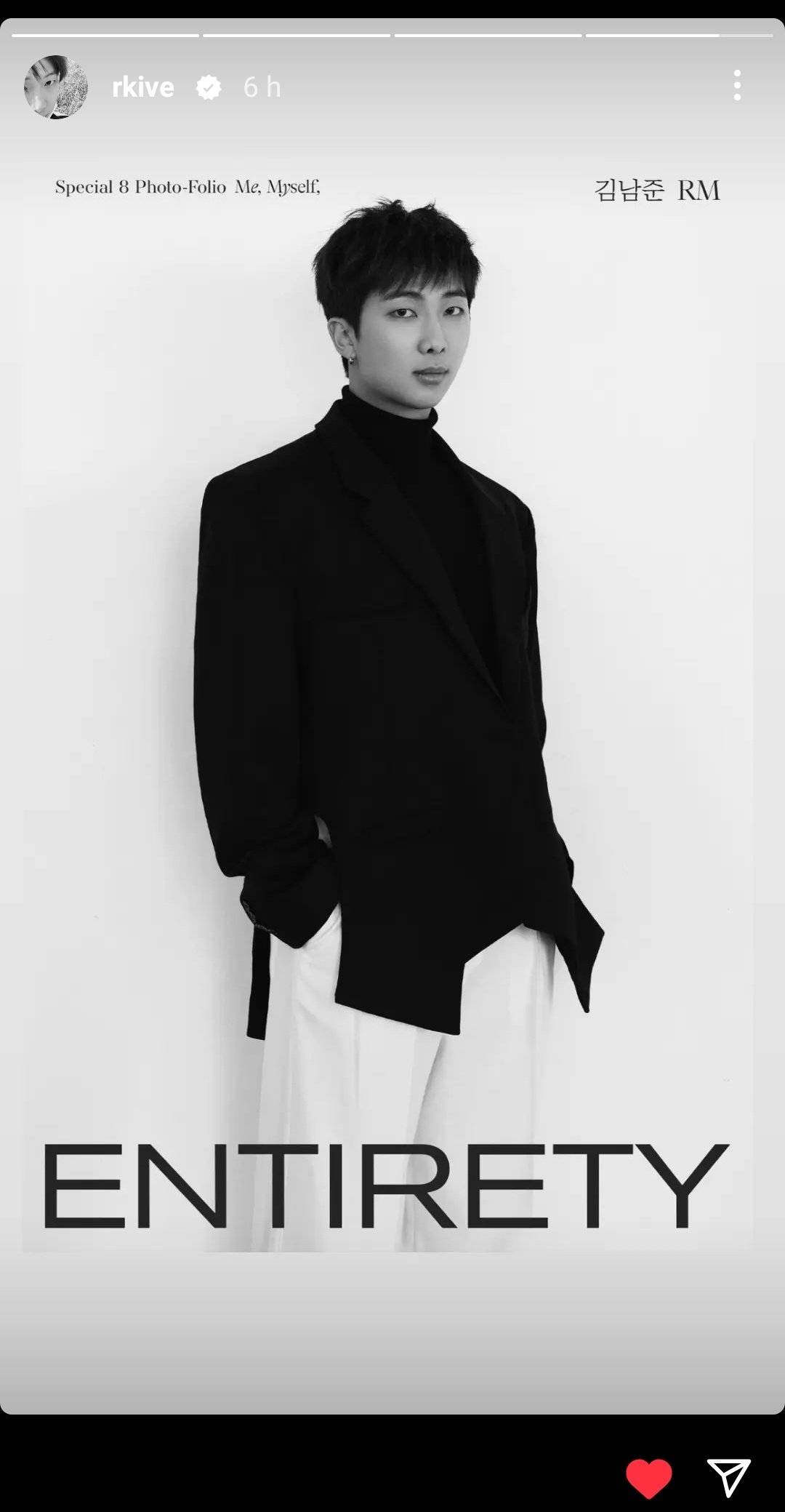 🐨 Instagram de Namjoon (rkive) - Agosto 2022 / Twitter